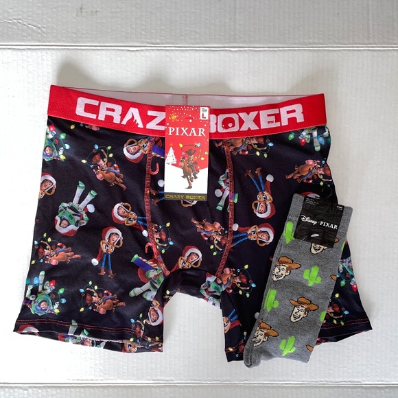 Crazy Boxer | Underwear & Socks | Mens Disney Christmas Toy Story Buzz ...